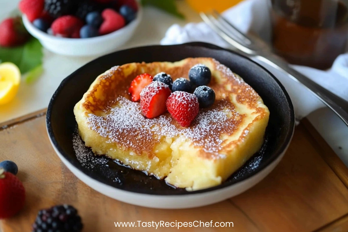 Baked German Pancake: Simple & Tasty - Tasty Recipes Chef