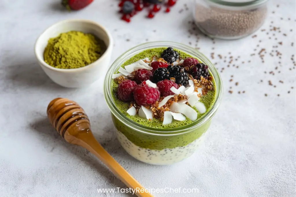 Matcha Chia Pudding: A Superfood Breakfast - Tasty Recipes Chef