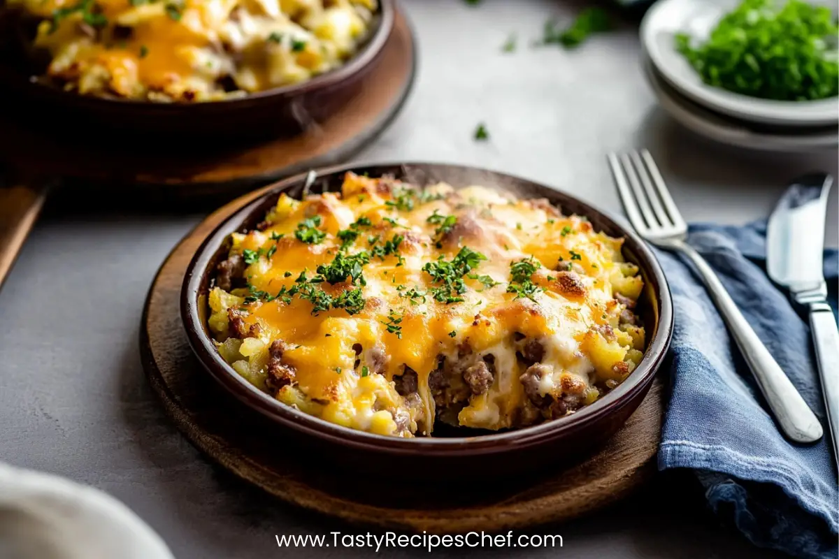 No Egg Breakfast Casserole: A Tasty Brunch - Tasty Recipes Chef