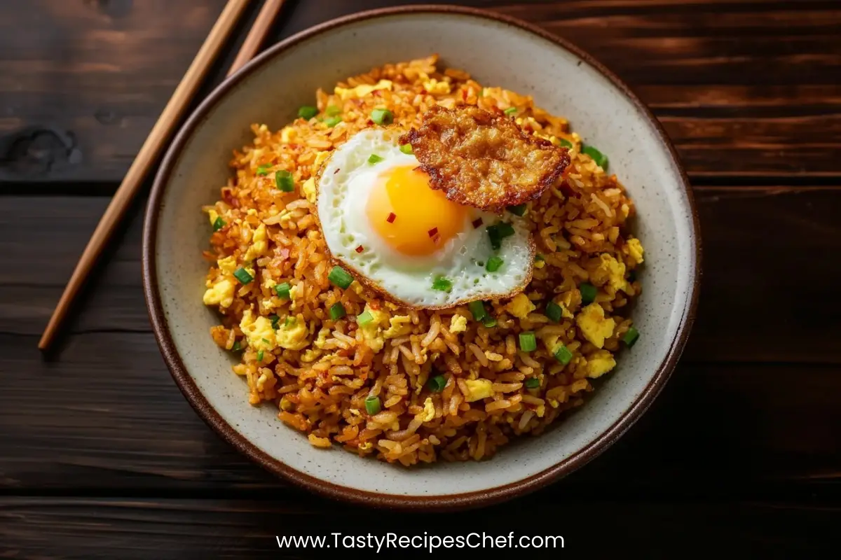 Spicy Egg Fried Rice: Quick & Tasty Recipe - Tasty Recipes Chef