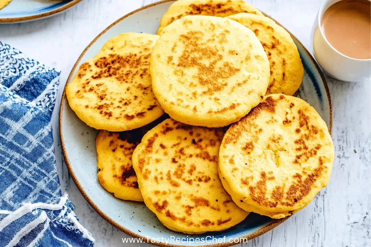 Arepas con Queso: Colombian cheese arepas - Tasty Recipes Chef