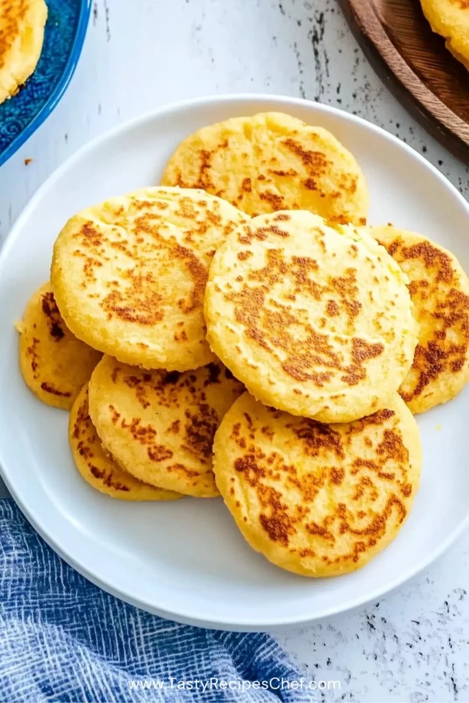 Arepas con Queso: Colombian cheese arepas - Tasty Recipes Chef