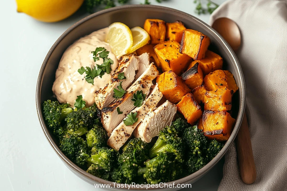 Chicken and Sweet Potato Bowls for Two - Tasty Recipes Chef