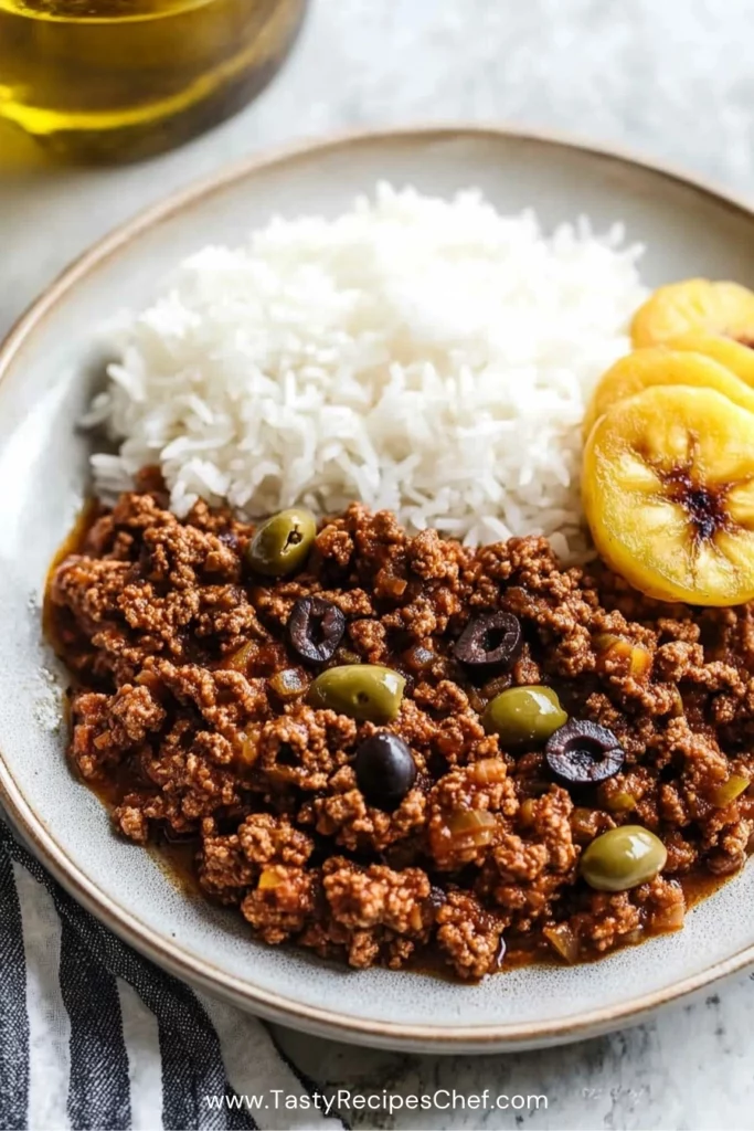 Easy & Authentic Cuban Beef Picadillo Recipe - Tasty Recipes Chef
