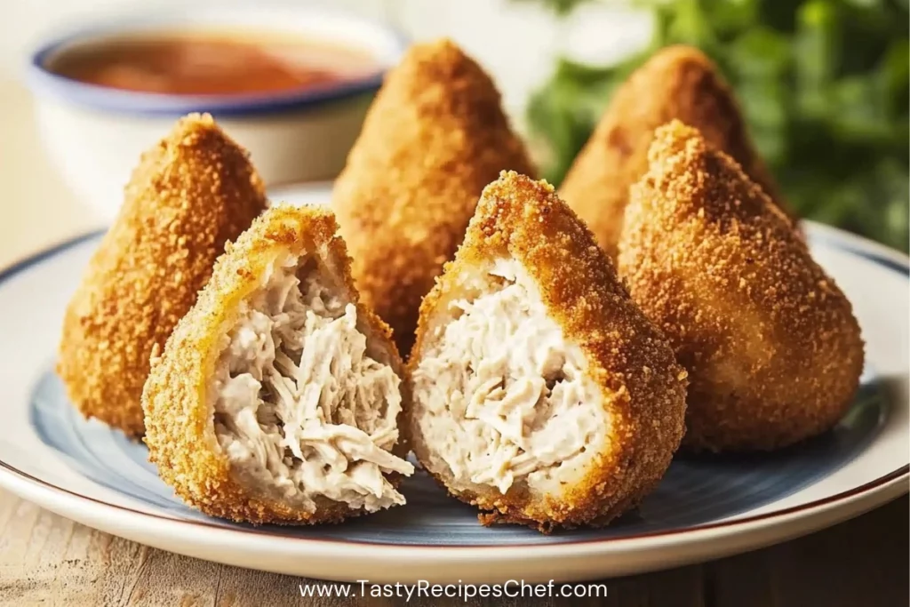 Coxinha - Brazilian Chicken Croquettes Guide - Tasty Recipes Chef
