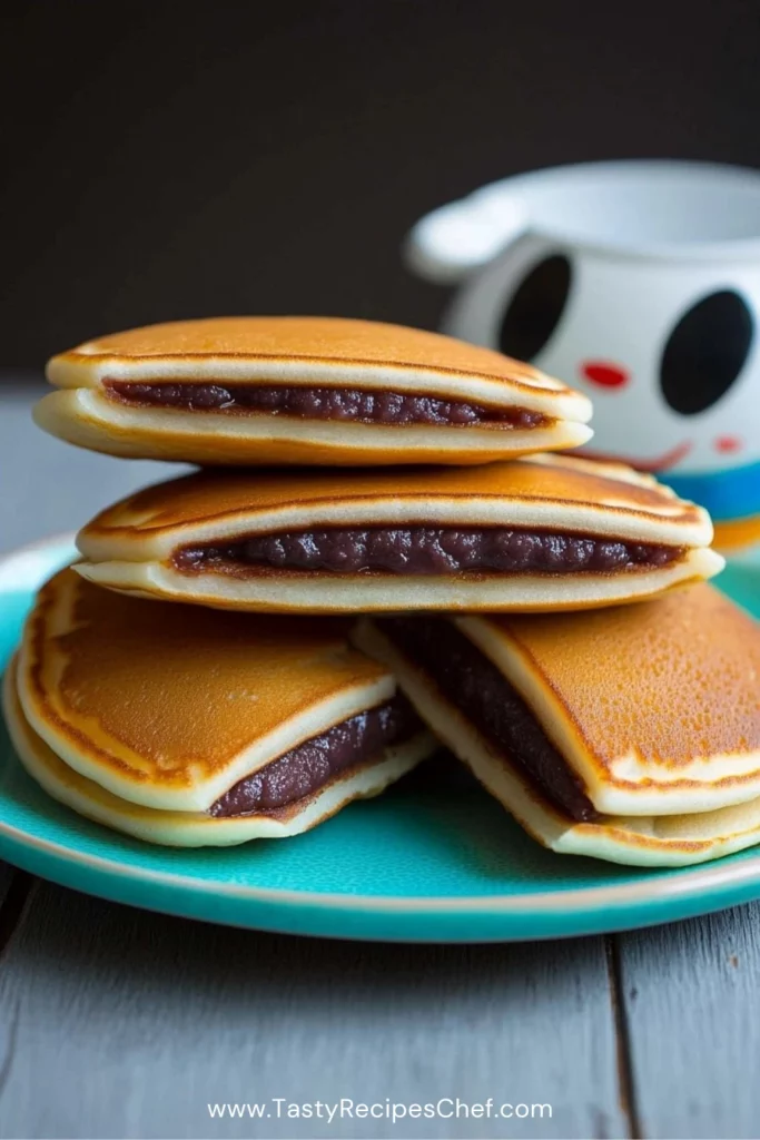 Dorayaki Red Bean Pancakes Recipe - Tasty Recipes Chef