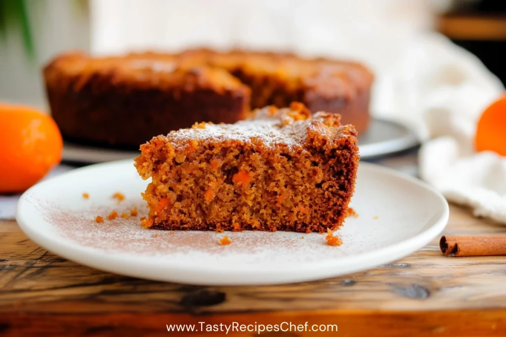 Easy Flourless Oatmeal Carrot Cake - Tasty Recipes Chef