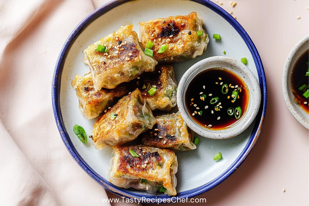 Crispy Rice Paper Dumplings Recipe - Tasty Recipes Chef