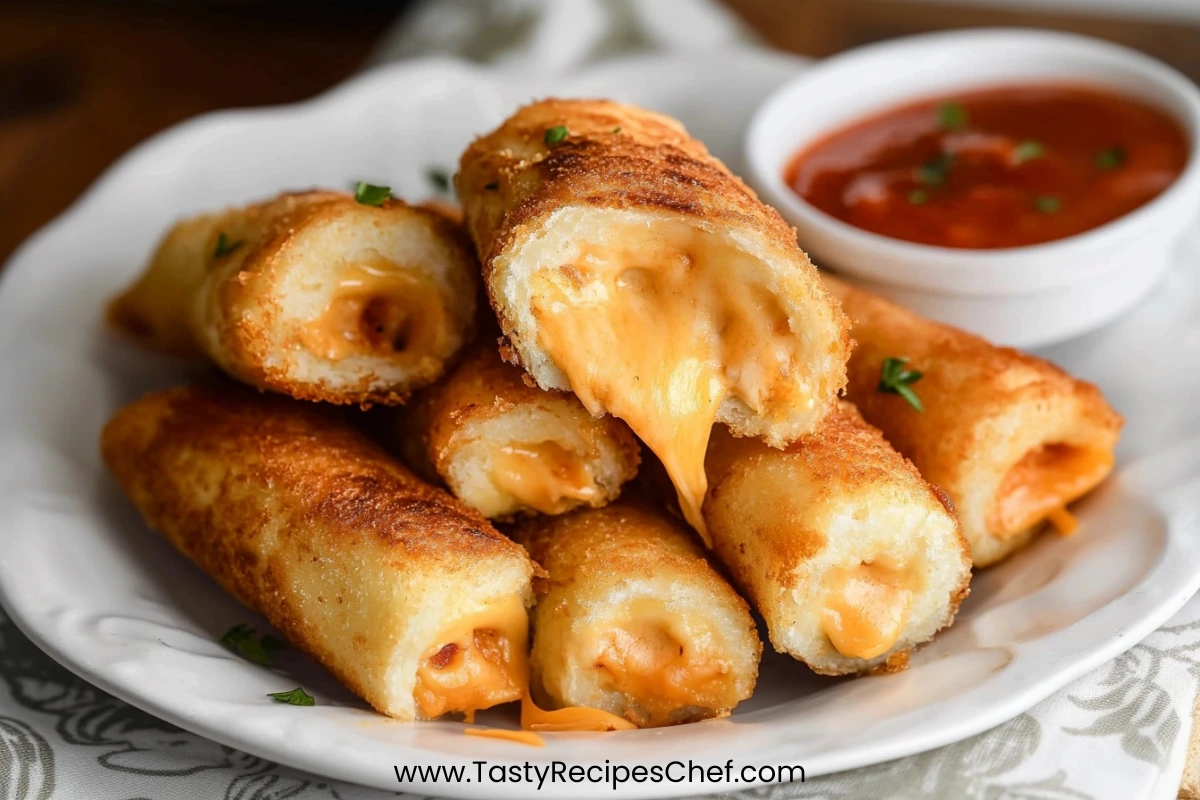 Grilled Cheese Roll-Ups: Crispy & Cheesy - Tasty Recipes Chef
