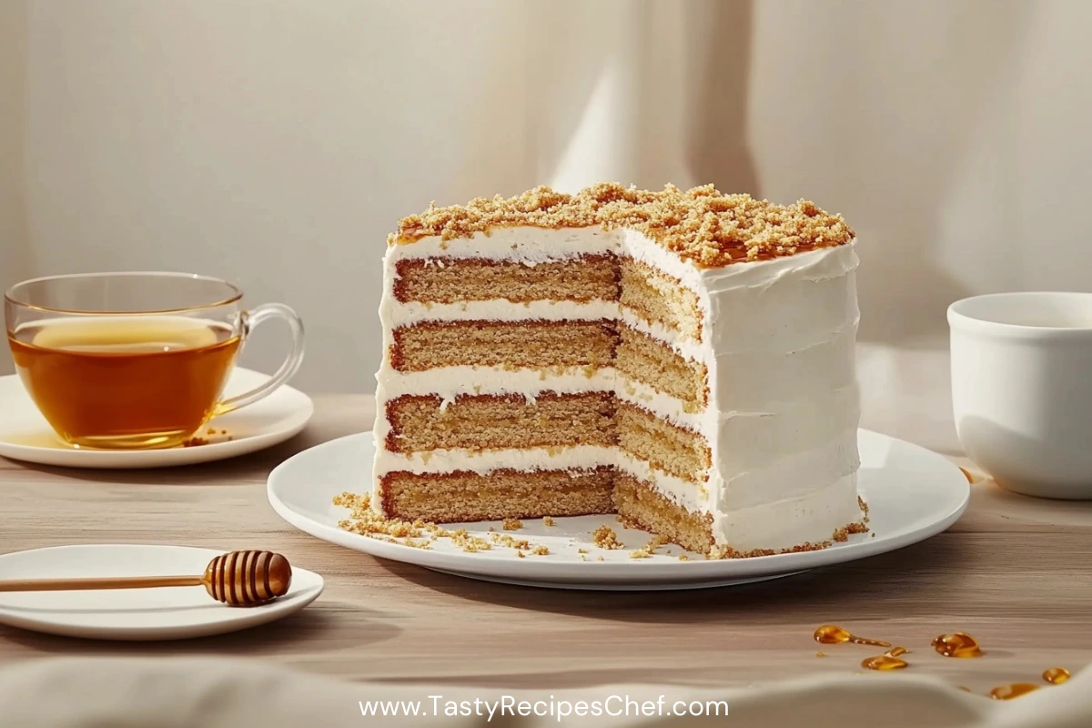 Russian Honey Cake Recipe: Simple Guide - Tasty Recipes Chef