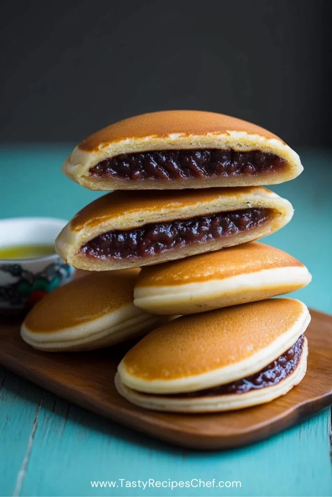Dorayaki Red Bean Pancakes Recipe - Tasty Recipes Chef