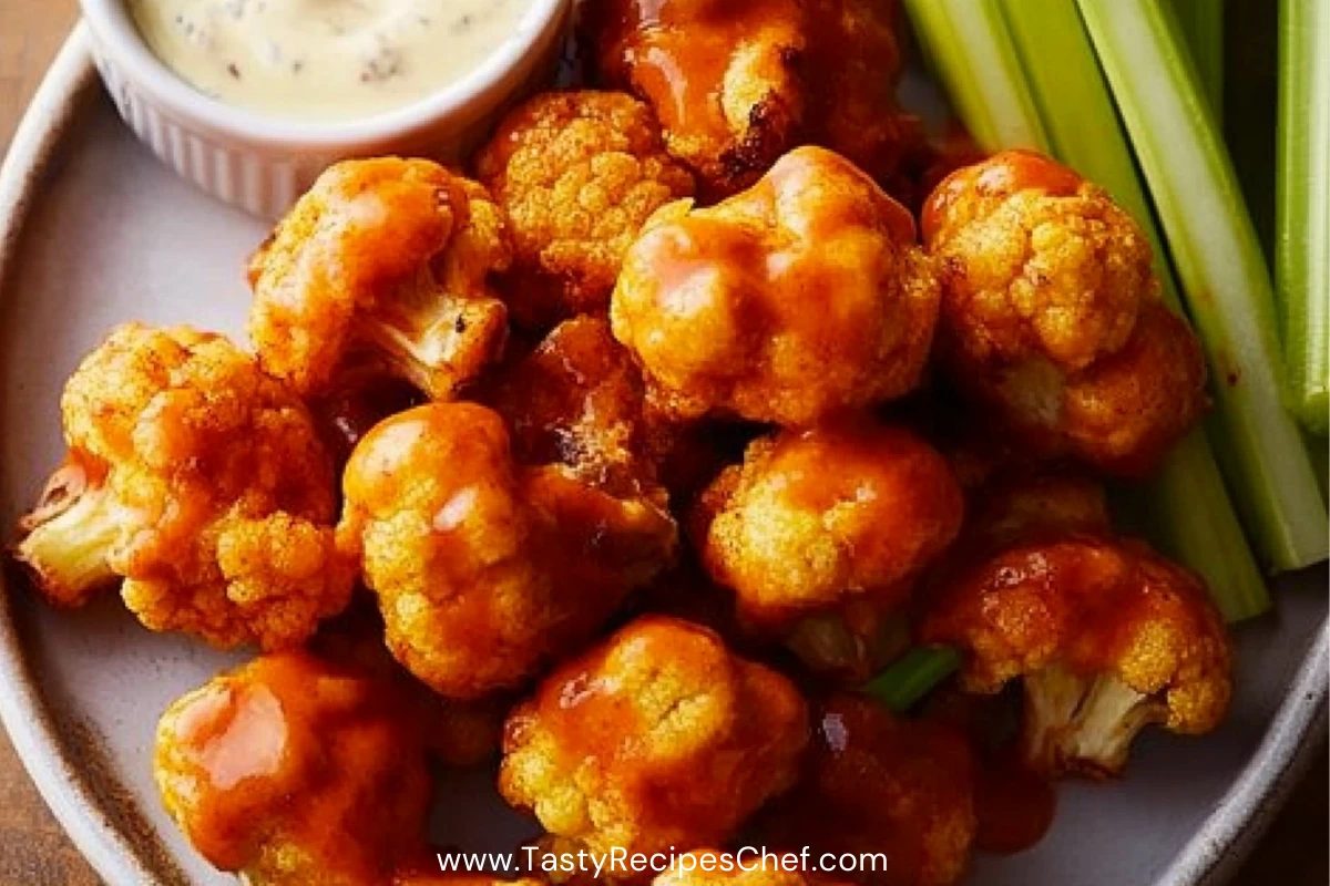 Air Fryer Buffalo Cauliflower: Crispy & Spicy - Tasty Recipes Chef
