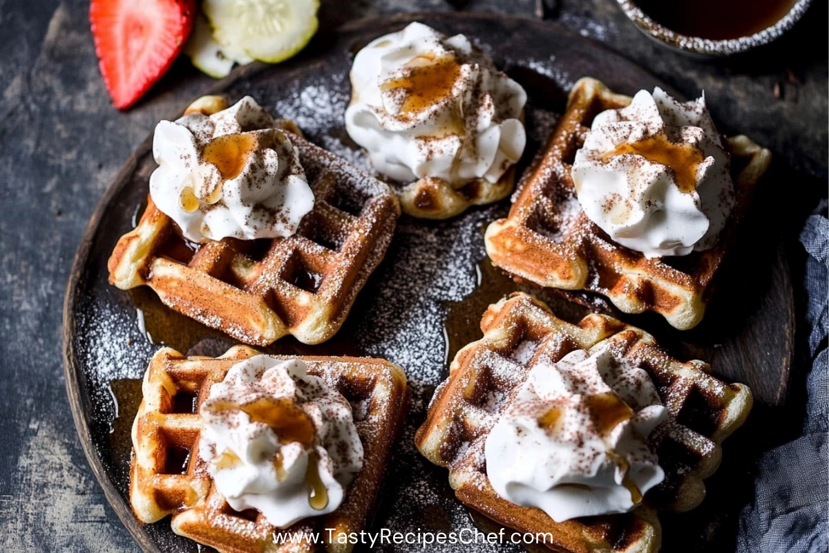 Churro Waffles: Sweet, Crispy Morning Bliss - Tasty Recipes Chef