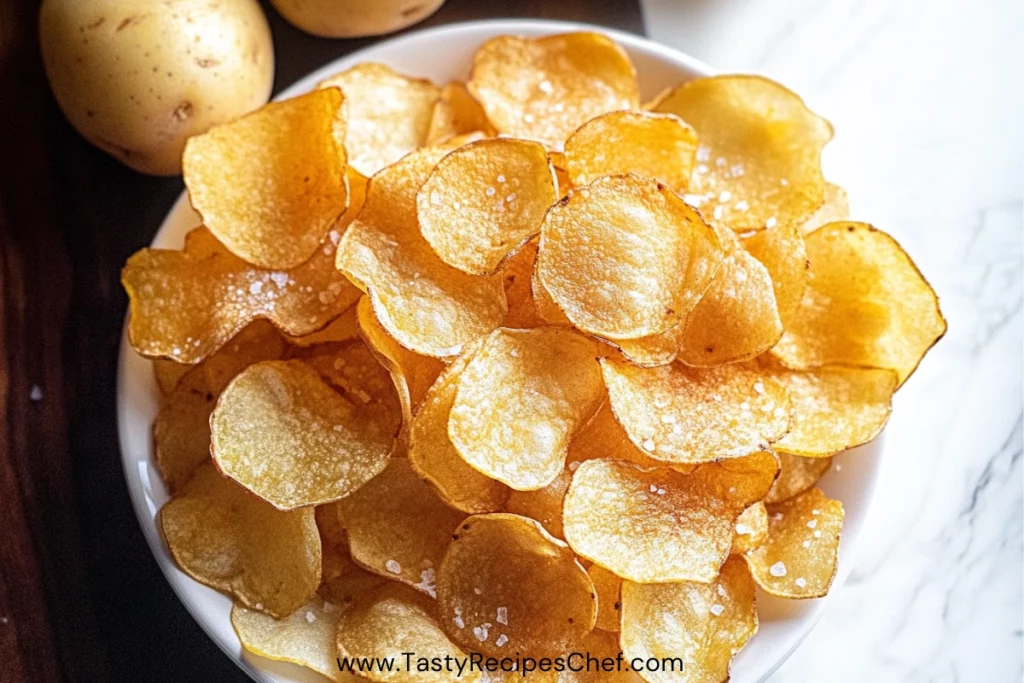 Easy Potato Chips: Crispy Snack Favorite - Tasty Recipes Chef