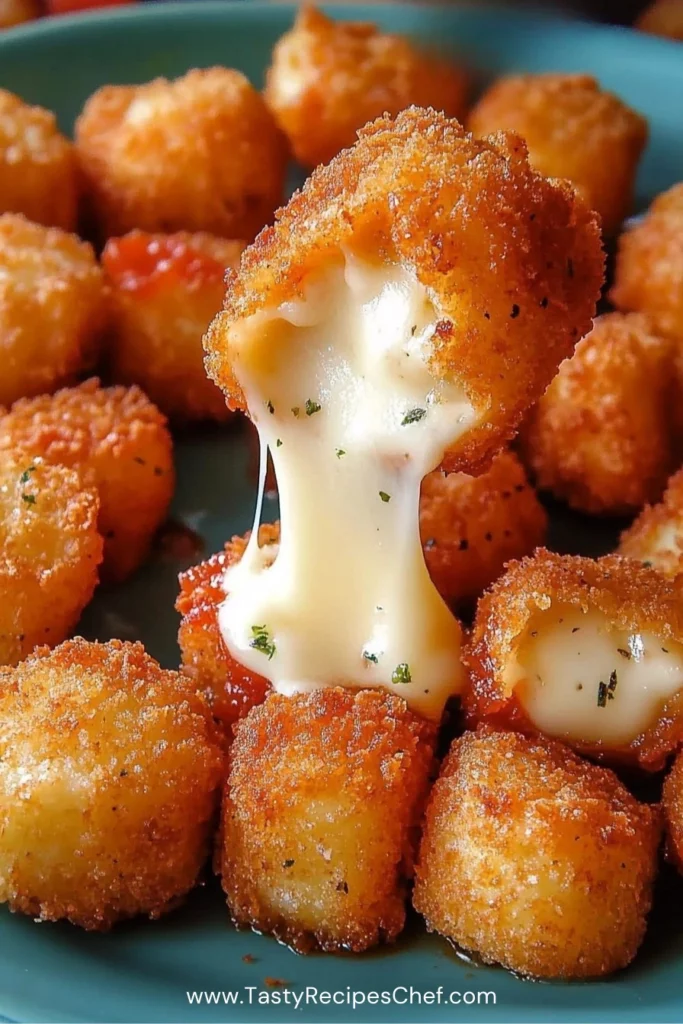 Homemade Fried Cheese Bites - Tasty Recipes Chef