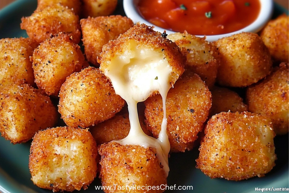 Homemade Fried Cheese Bites - Tasty Recipes Chef