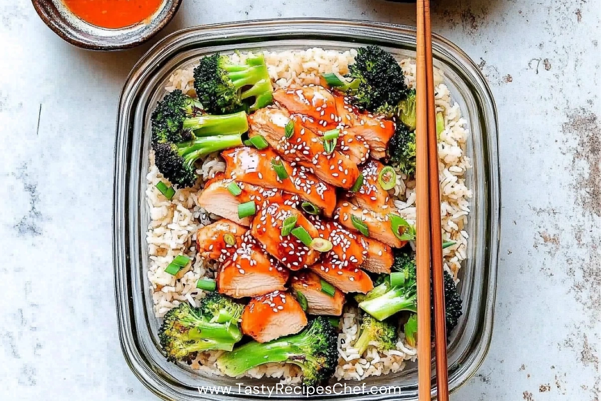 Honey Sriracha Chicken Bowls - Tasty Recipes Chef
