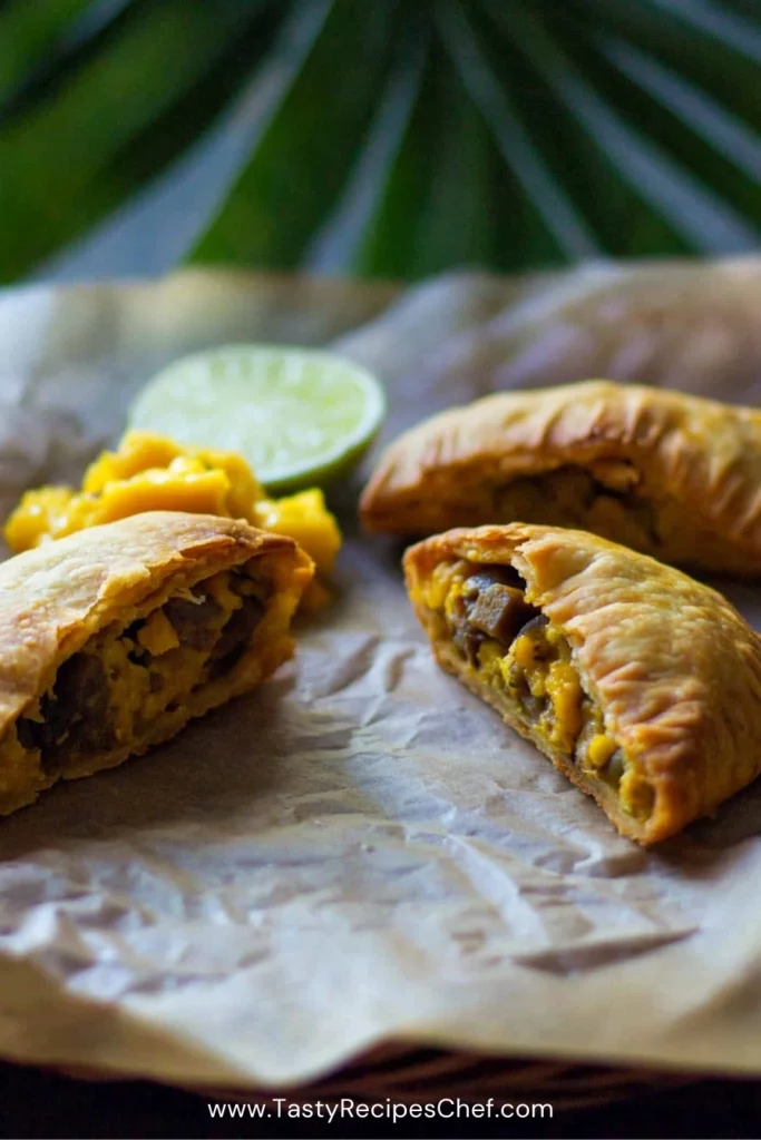 Irresistible Jamaican Vegetable Patties - Tasty Recipes Chef