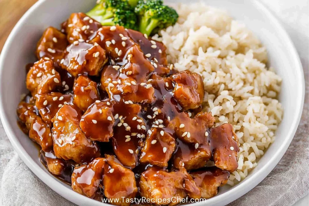 Low Calorie Sesame Chicken Recipe - Tasty Recipes Chef