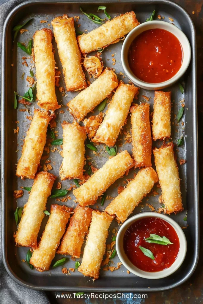 Wonton Mozzarella Sticks Recipe - Tasty Recipes Chef
