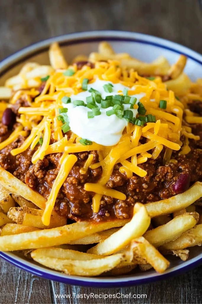 Chilli Cheese Fries: Bold, Cheesy Indulgence - Tasty Recipes Chef