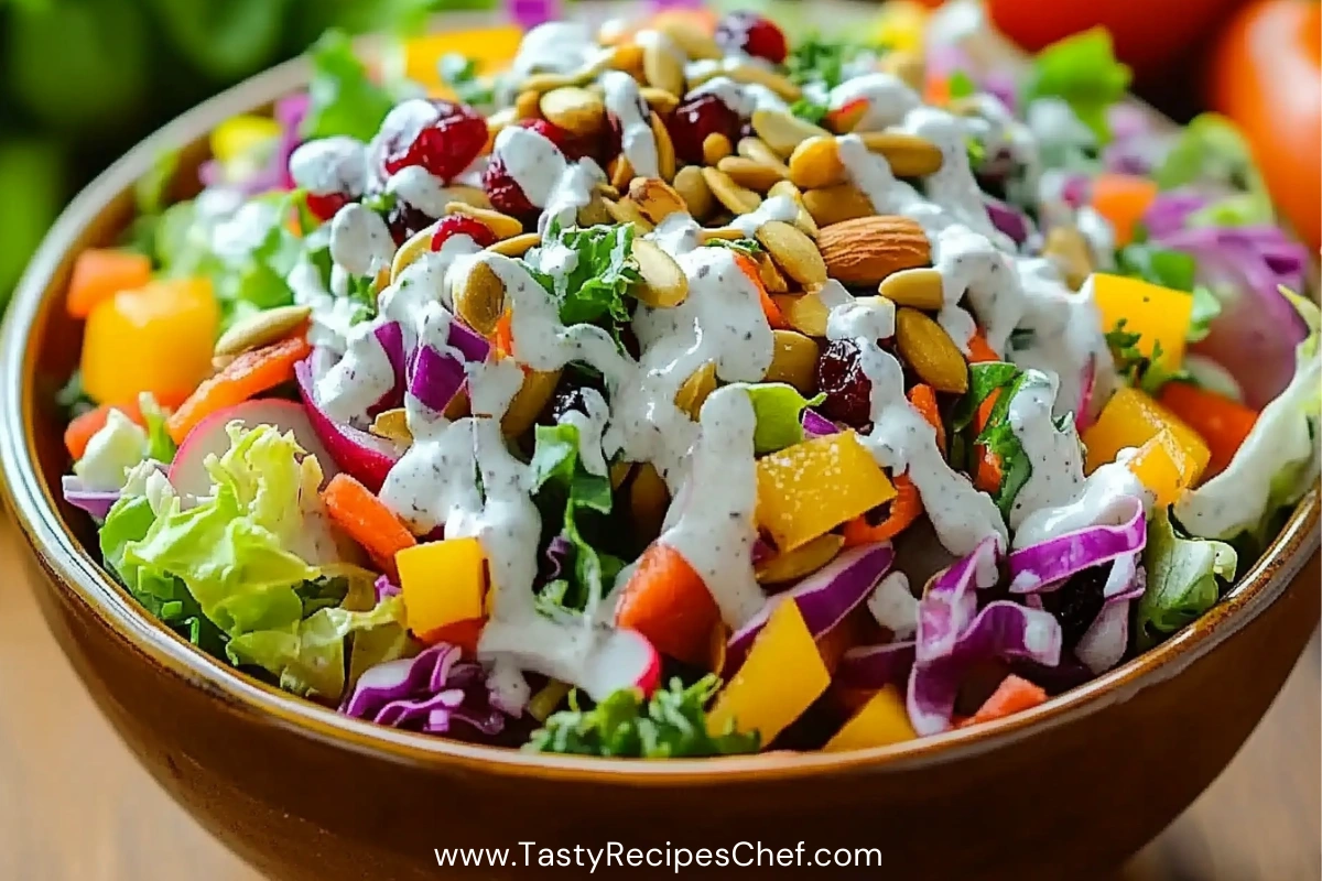 Super Crunch Salad Recipe Guide - Tasty Recipes Chef