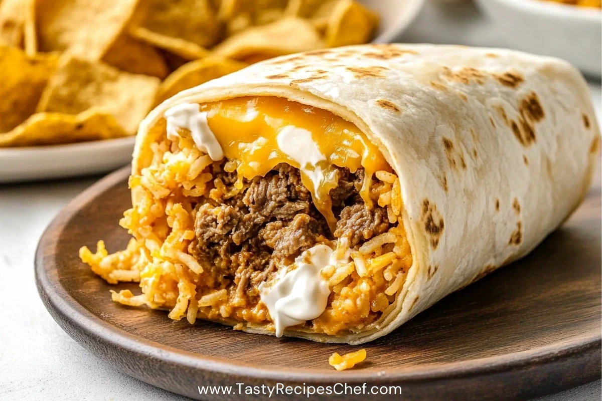 Taco Bell Beefy Melt Burrito: Easy Recipe - Tasty Recipes Chef