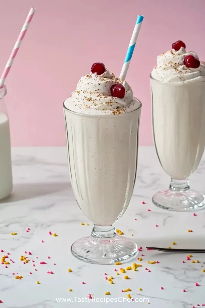 Vanilla Milkshake: A Creamy Classic - Tasty Recipes Chef