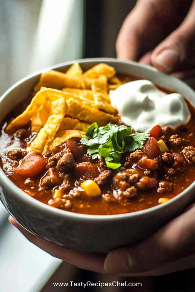 All American Chili Recipe - Tasty Recipes Chef