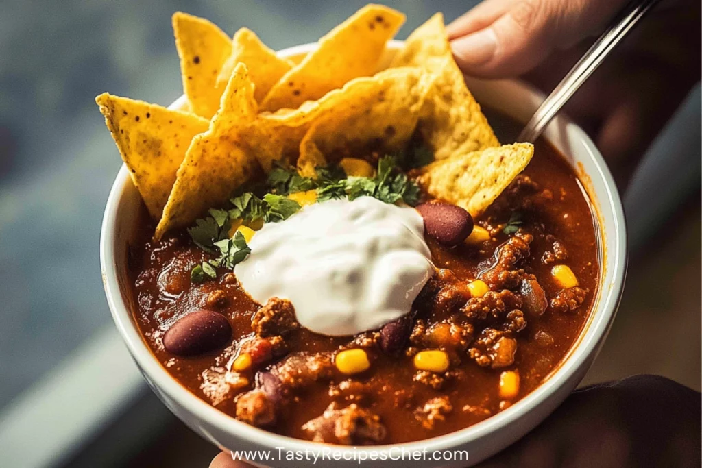 All American Chili Recipe - Tasty Recipes Chef