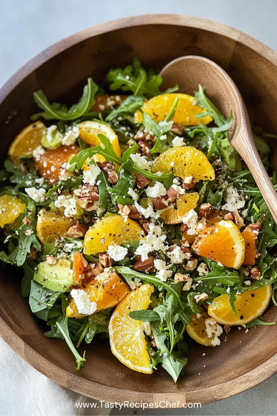 Arugula Citrus Salad Recipe - Tasty Recipes Chef