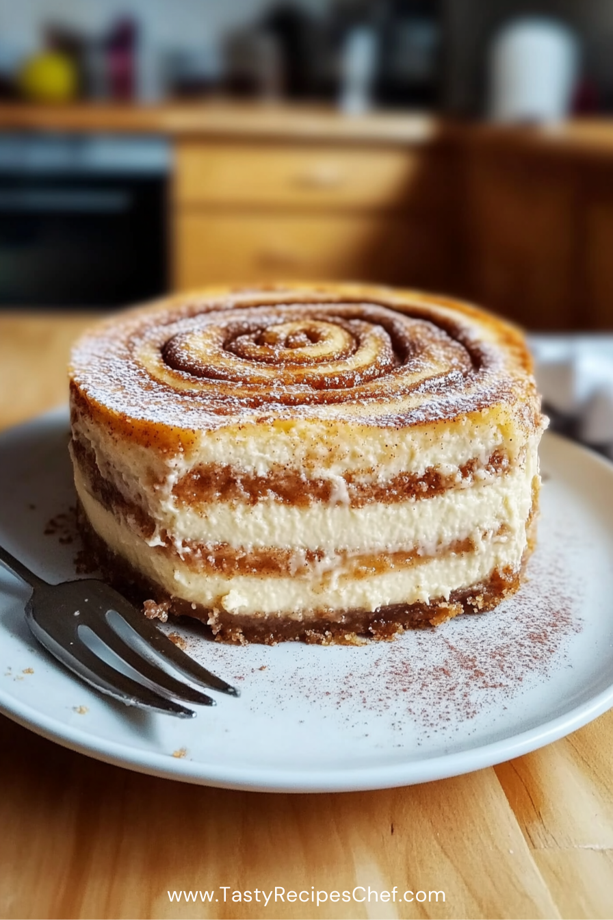 Honey Bun Cheesecake Recipe - Tasty Recipes Chef