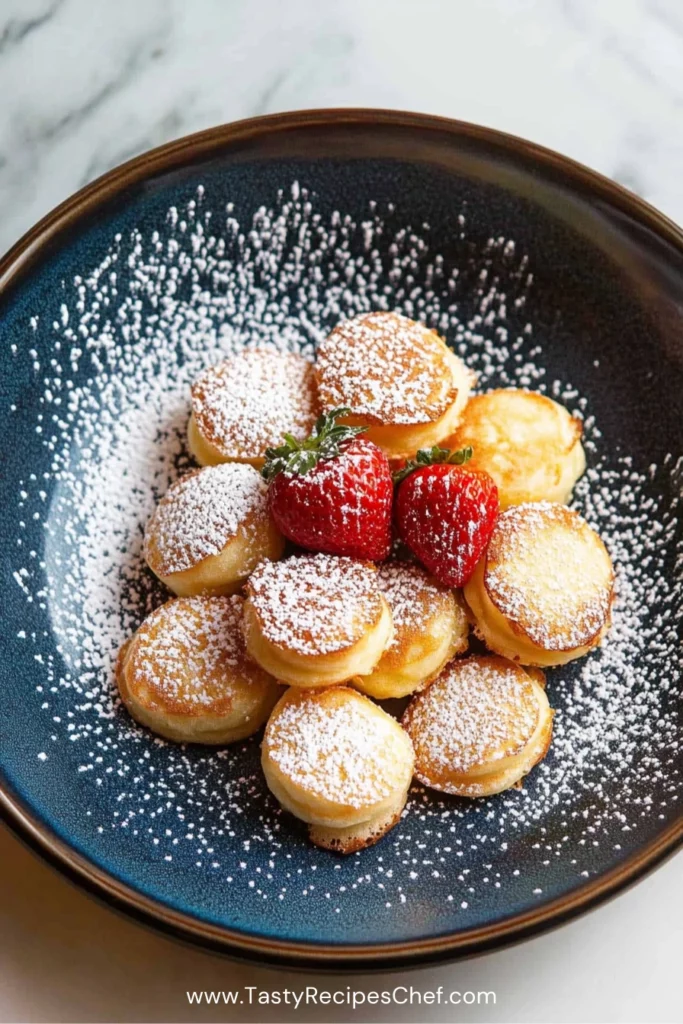 Traditional Dutch Poffertjes Recipe - Tasty Recipes Chef