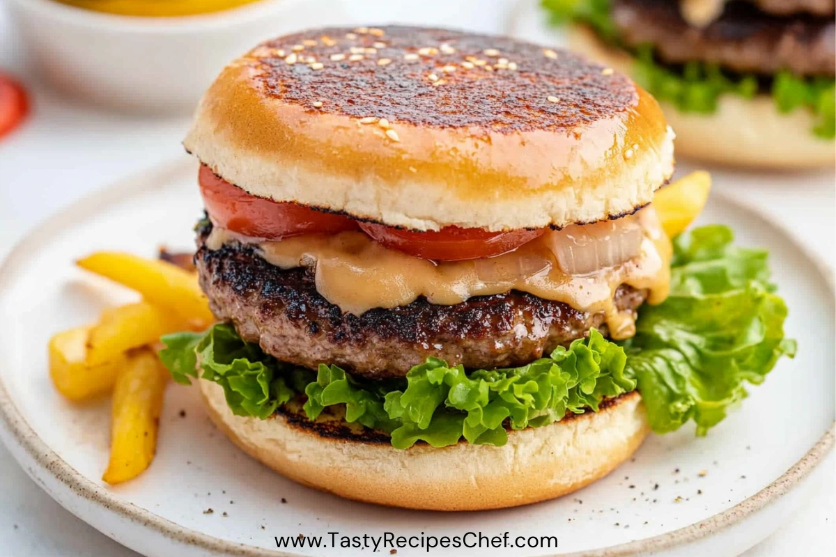Easy Stove Top Burgers - Tasty Recipes Chef