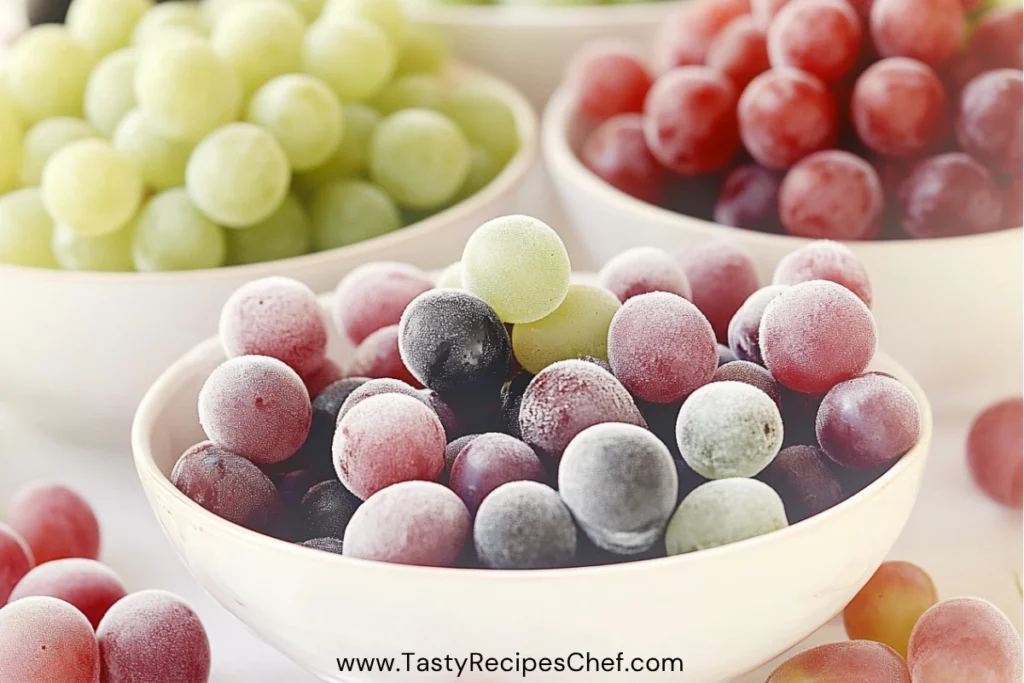 Frozen Grapes Summer Snack - Tasty Recipes Chef