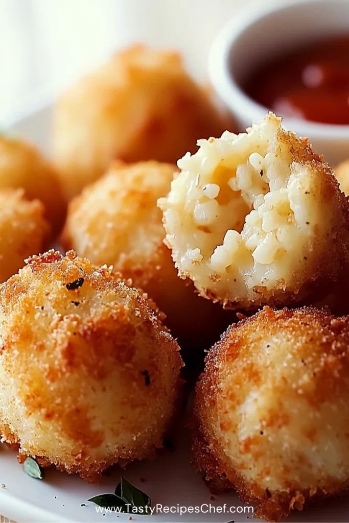 Crispy Italian Arancini Recipe - Tasty Recipes Chef