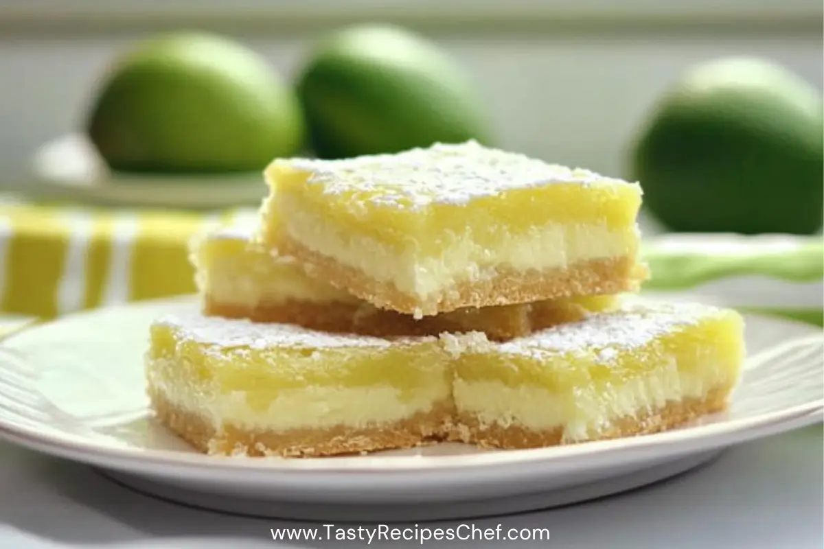 Key Lime Bars Recipe - Tasty Recipes Chef