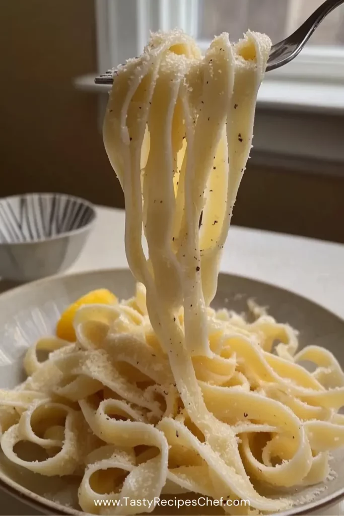 Lemon Parmesan Pasta - Tasty Recipes Chef