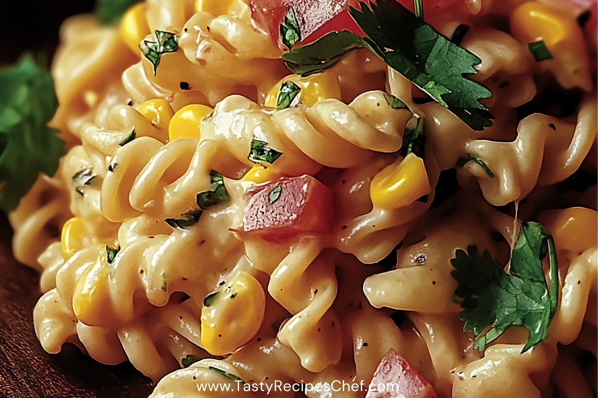 Mexican Street Corn Pasta - Tasty Recipes Chef