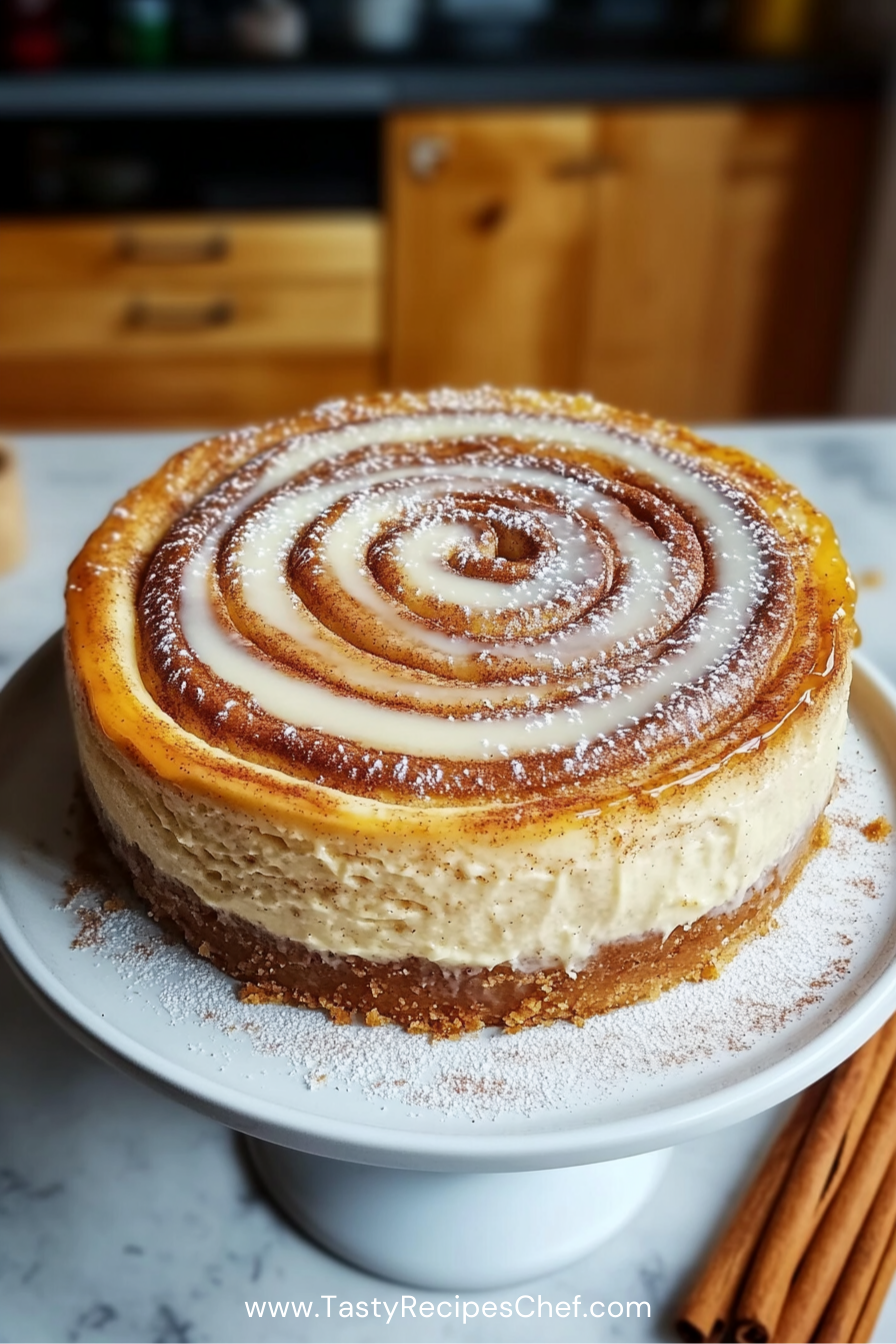 Honey Bun Cheesecake Recipe - Tasty Recipes Chef