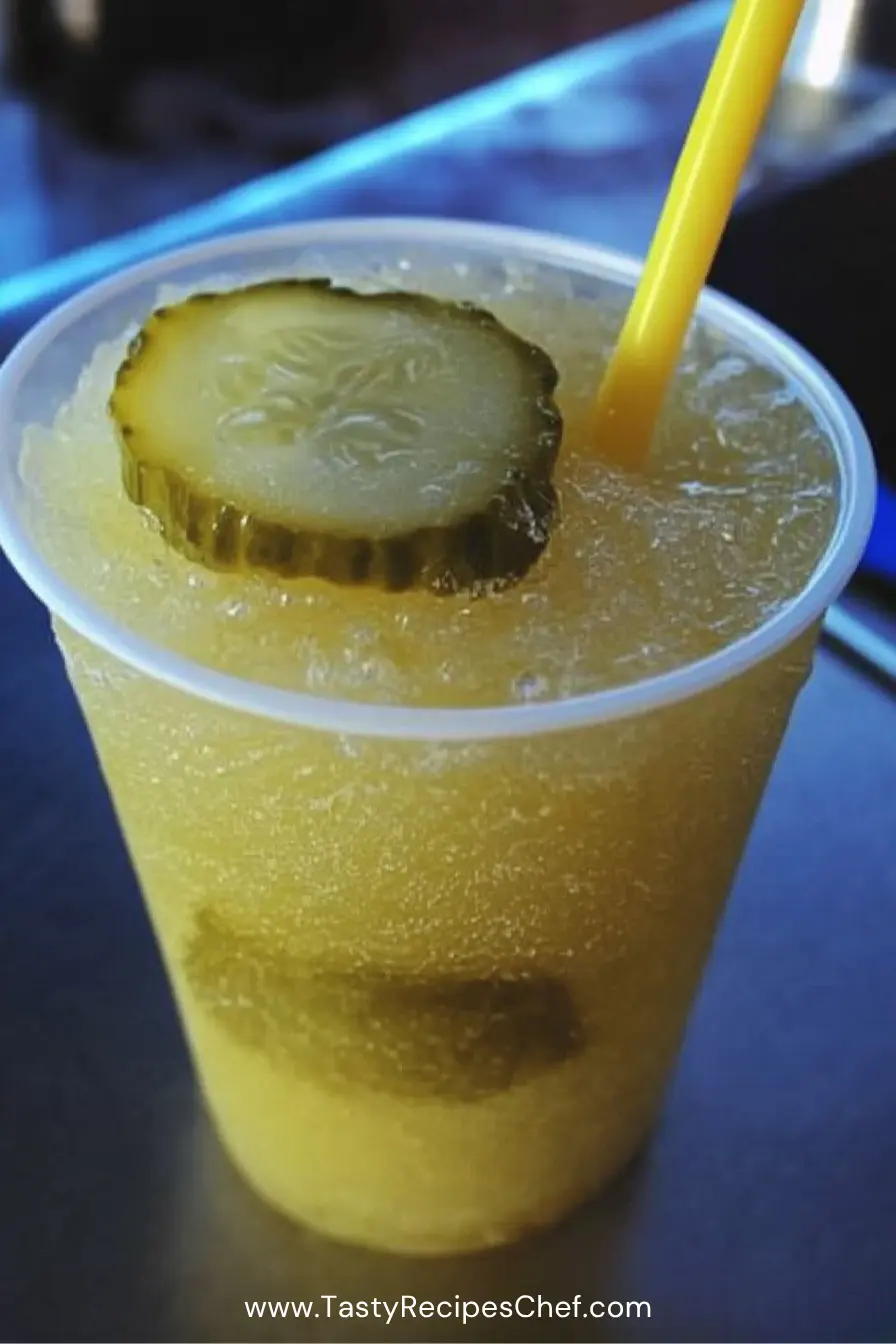 Pickle Slushy Recipe - Tasty Recipes Chef
