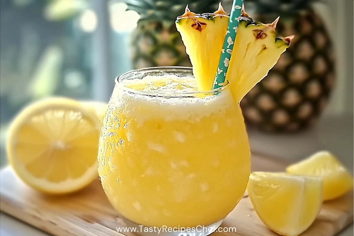 Pineapple Lemon Drop - Tasty Recipes Chef