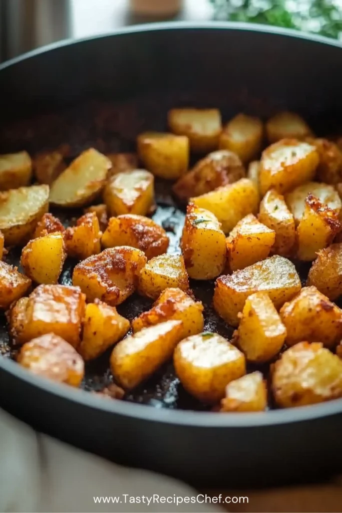 Southern Fried Potatoes Recipe - Tasty Recipes Chef