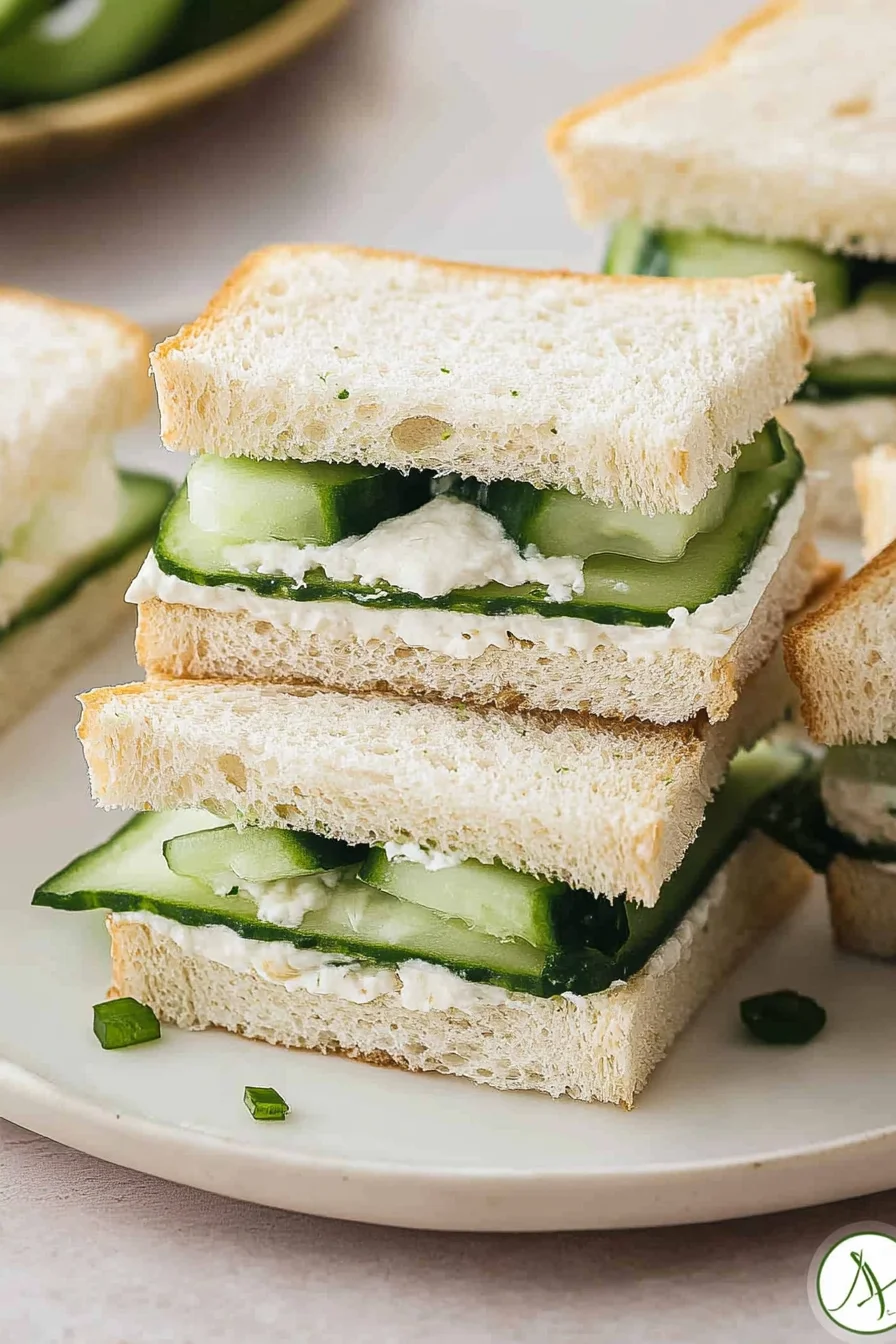 Cucumber Sandwiches - Tasty Recipes Chef