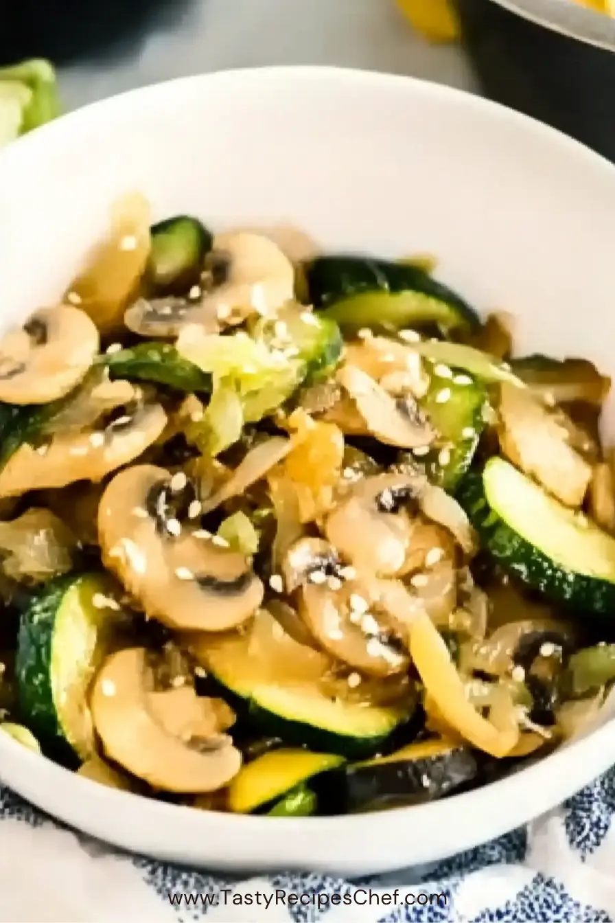 Garlic Butter Stir-Fried Vegetables - Tasty Recipes Chef