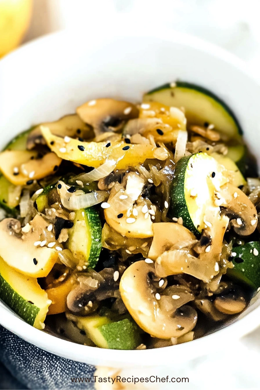 Garlic Butter Stir-Fried Vegetables - Tasty Recipes Chef