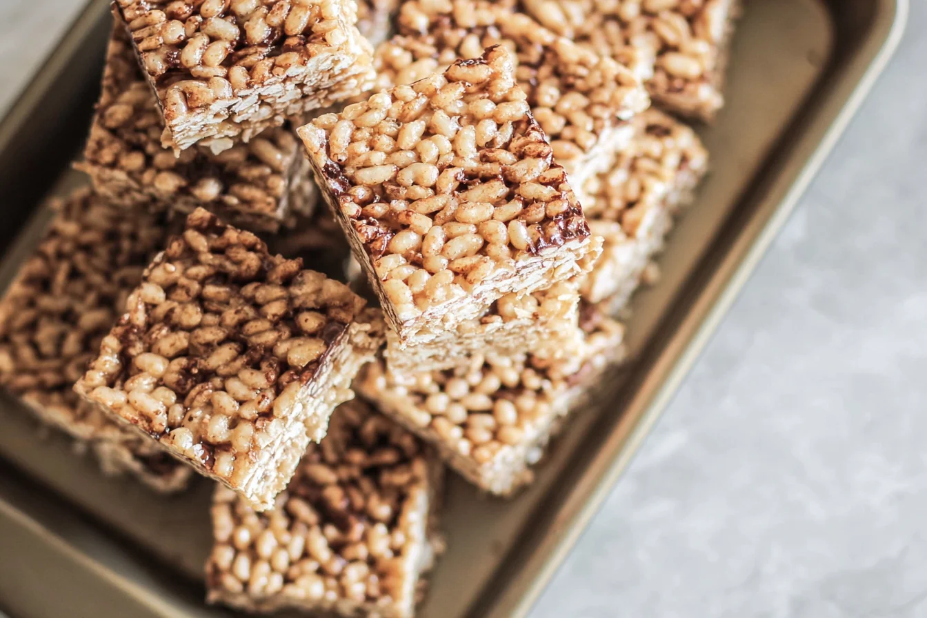 Healthy Rice Crispy Treats - Tasty Recipes Chef