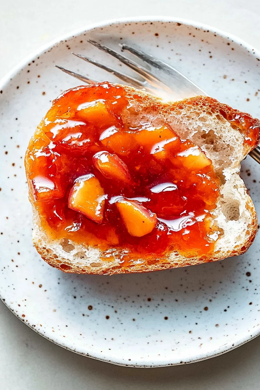 Maple Peach Whisky Jam - Tasty Recipes Chef