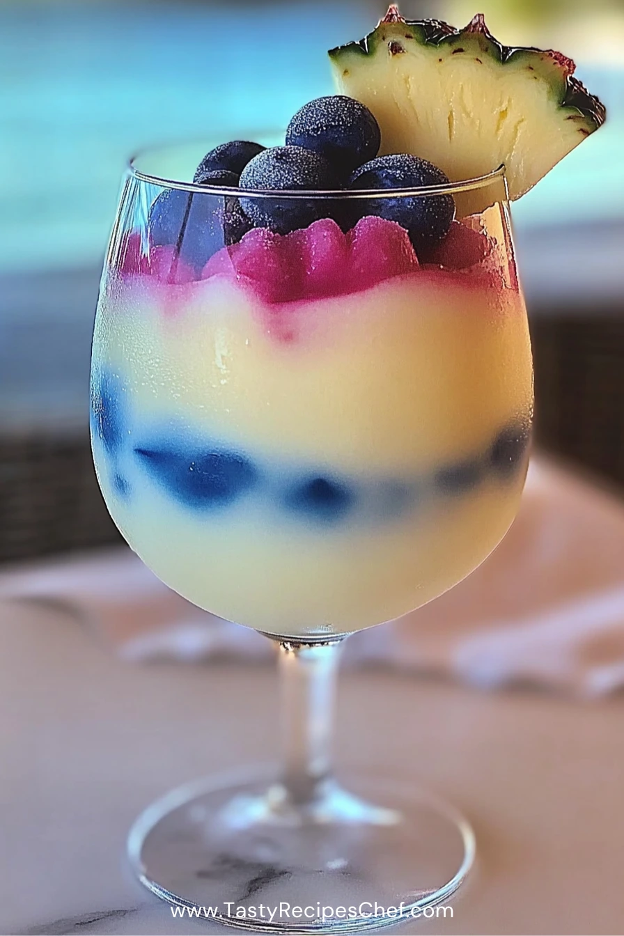 Ocean Love Colada - Tasty Recipes Chef