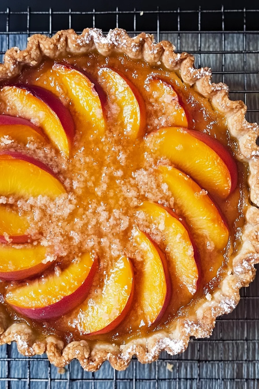 Peach Tart - Tasty Recipes Chef